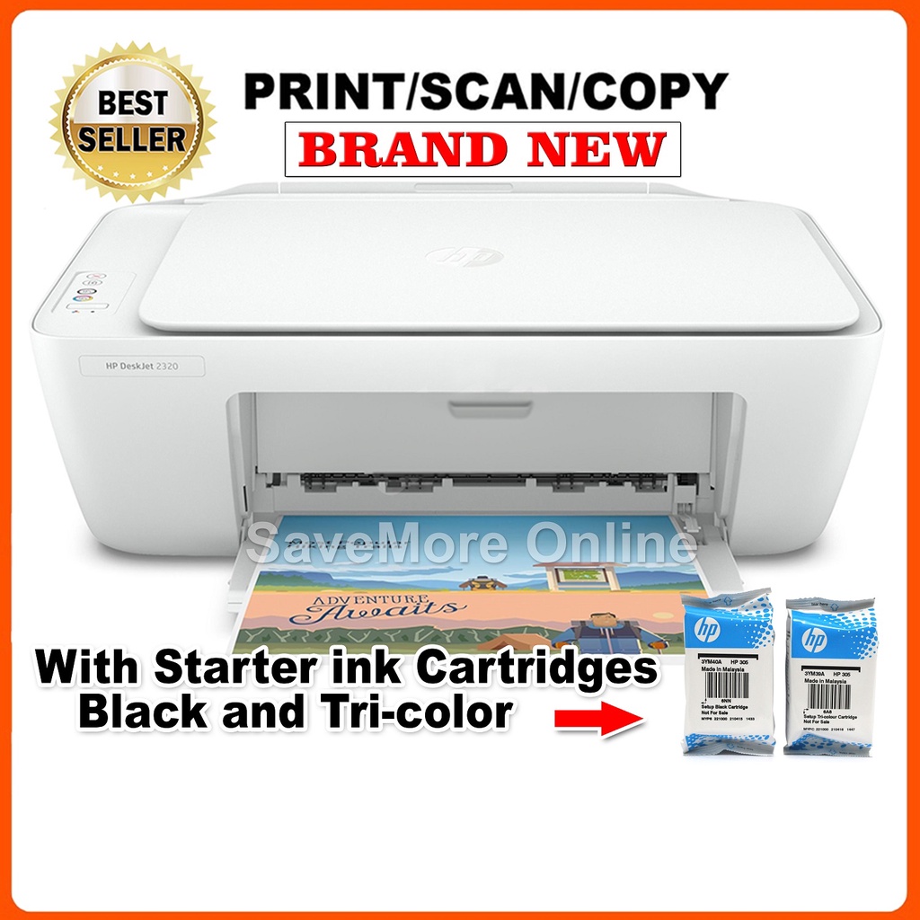 HP Deskjet 2320 Print/Copy/Scan All in One Printer ON HAND READY TO ...