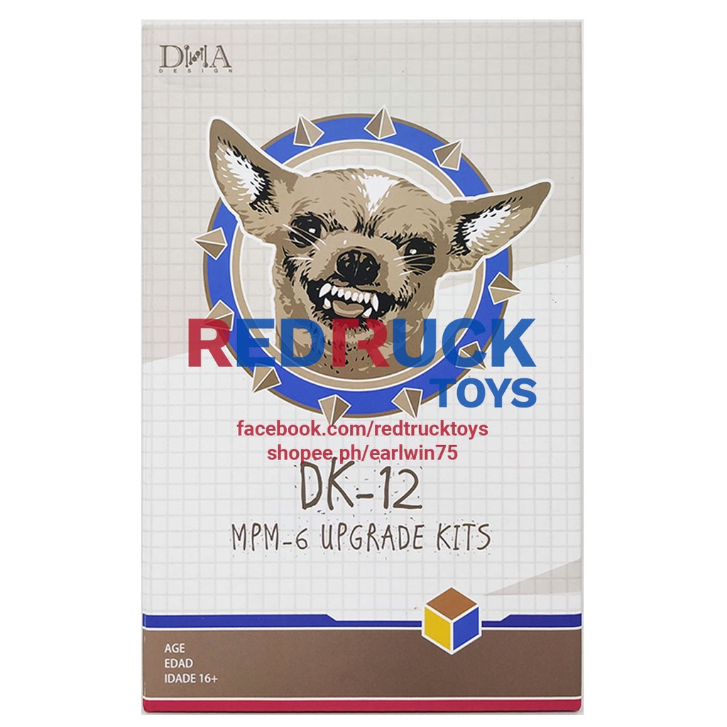 DNA Design DK-12 MPM-06 Ironhide Add On Kits | Shopee Philippines