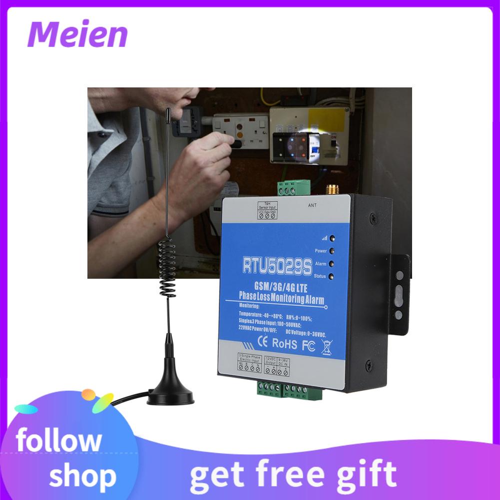 Meien RTU5029 GSM 380V 3 Phase Loss Temperature Humidity Alarm Power ...