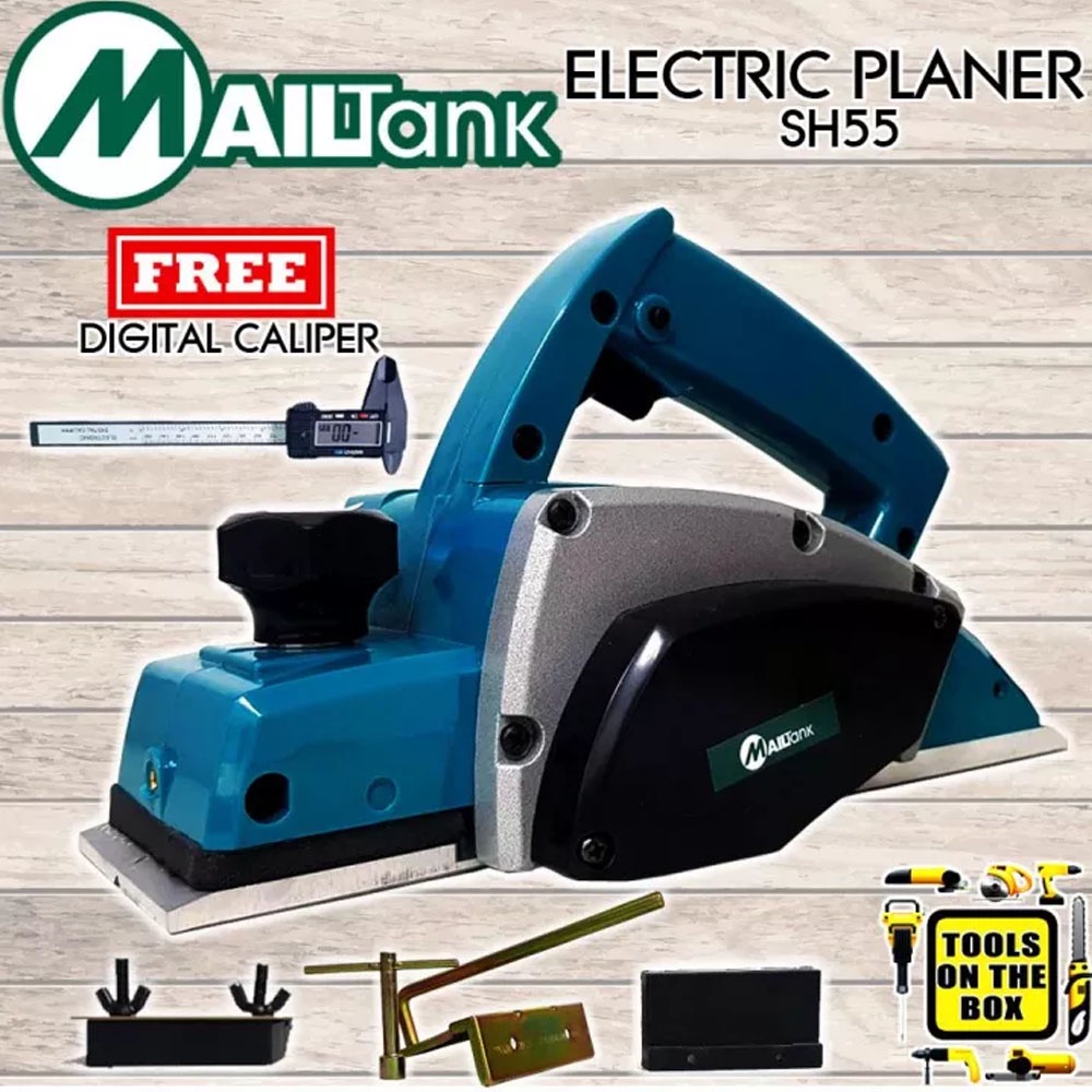 MAILTANK Electric Planer 680W SH55 with FREE Digital Caliper | Shopee ...