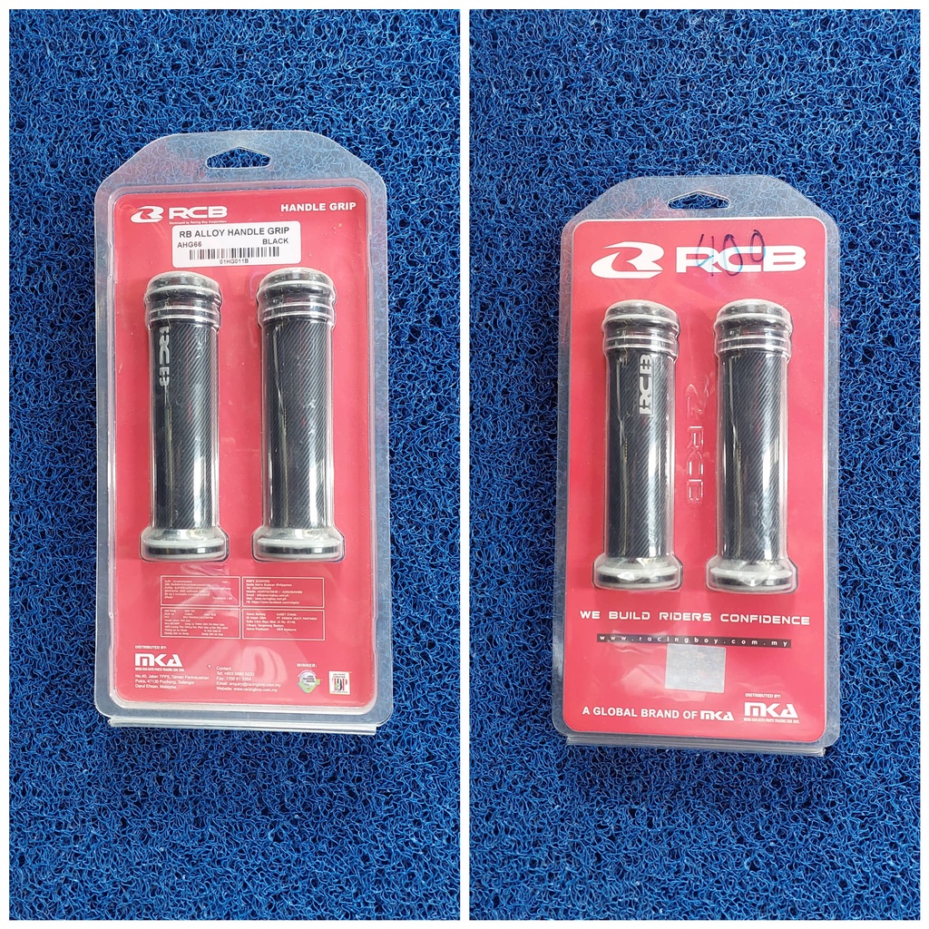 RCB HANDLE GRIP PAIR FOR MOTOR CYCLE ORIGINAL HG 66/HG55 UNIVERSAL ...