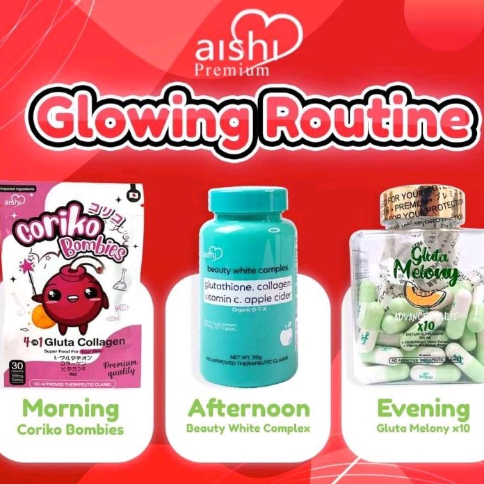 Bombies Logo Aishi Coriko Bombies 4 In 1 Glutathione And Collagen