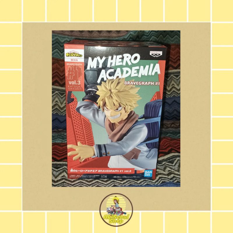 MISB Banpresto MHA My Hero Academia Bravegraph #1 Volume 2 Katsuki ...