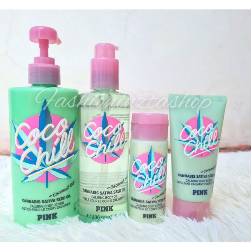 Victoria's Secret Pink Coco Chill Calming Body Care | Shopee Philippines