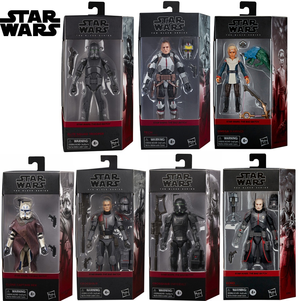 Original Star Wars The Black Series Echo Tech Wrecker Hunter Crosshair ...