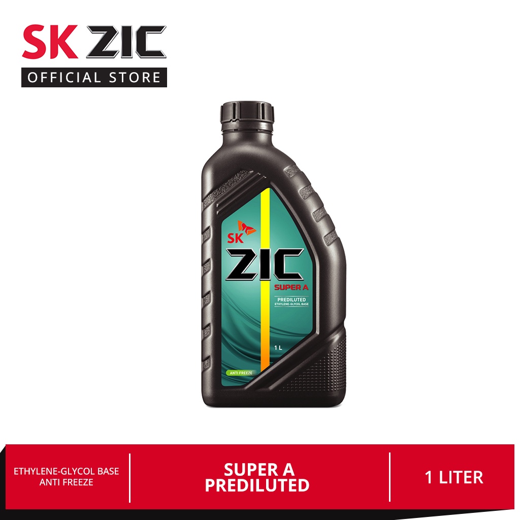 SK ZIC Super A Coolant 1 Liter Prediluted Long-life Coolant | Shopee Philippines
