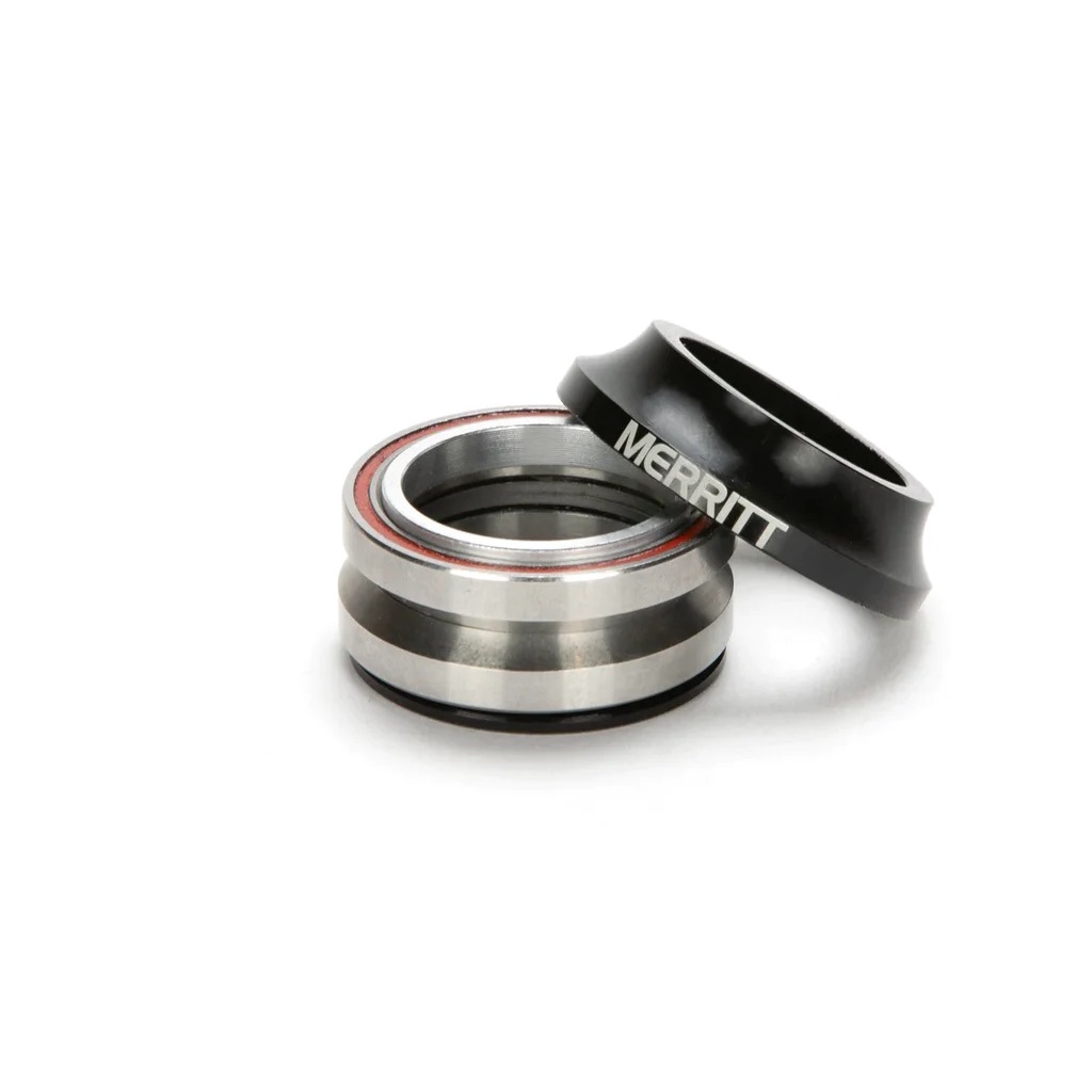 Neck Cup For BMX Bike Type INTEGRATED Merritt Low Headset Black ...