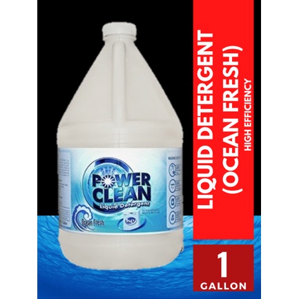 PowerClean HE Liquid Detergent 1 GALLON (High Efficiency Washing ...