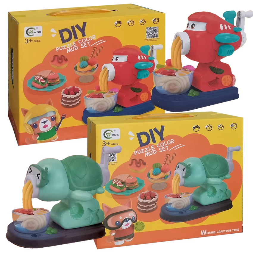 DIY Puzzle Color Mud Set Magic Dough Modeling Clay Dough dough dough ...