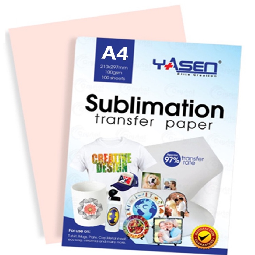 SALE!!! Yasen Sublimation Transfer Paper A4*100Sheets 2.0S | Shopee Philippines