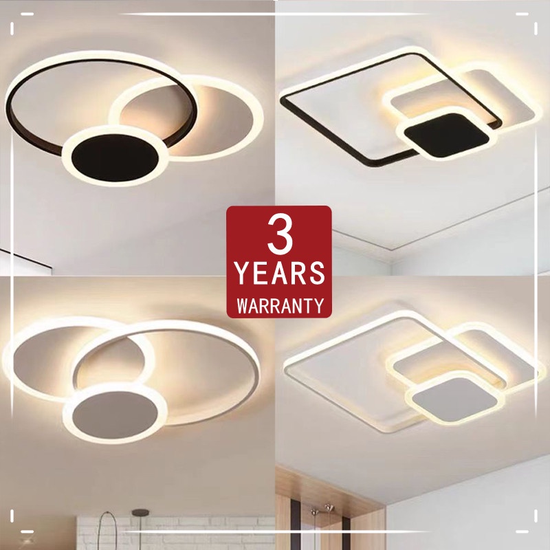 Ultra-Thin Modern Ceiling Light Nordic Chandelier Ceiling Light Center ...