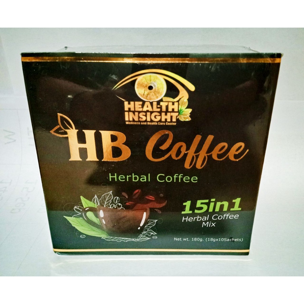 Healthy Insight Healthy Blend HB Coffee 15 in 1 Herbal Coffee Mix (10 Sachets) | Shopee Philippines