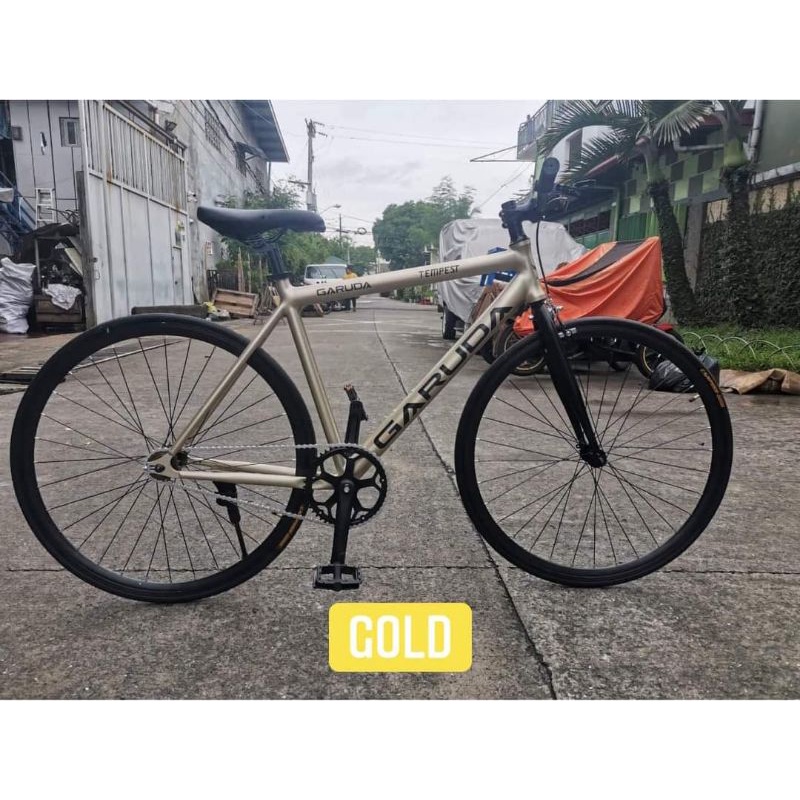 ORIGINAL GARUDA TEMPEST ALLOY FIXIE 700c x 23c with FREE STRAP | Shopee ...