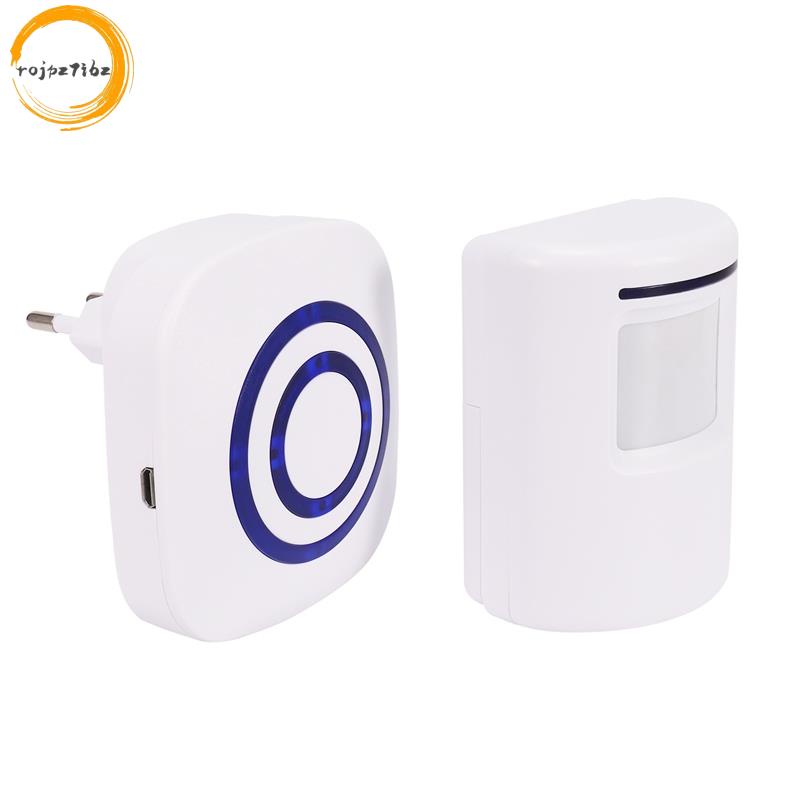Door Chime,Wireless Business Door Motion Sensor Detector Smart Visitor ...