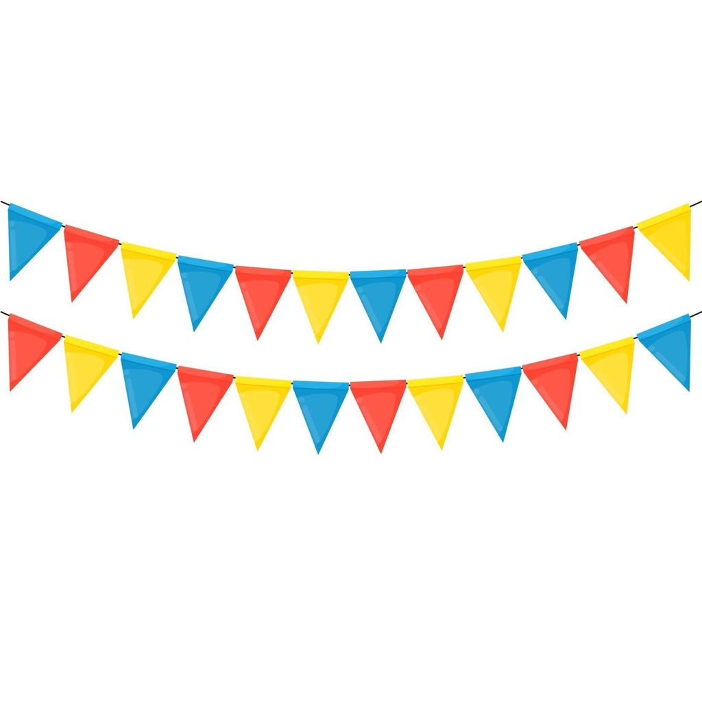 Banderitas buntings banners fiesta resort party (5-10meters per pack ...