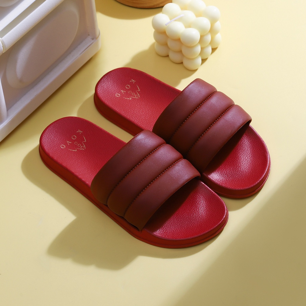 KOVO Bathroom slipper in home, guest room, non-slip bathroom flip-flops ...