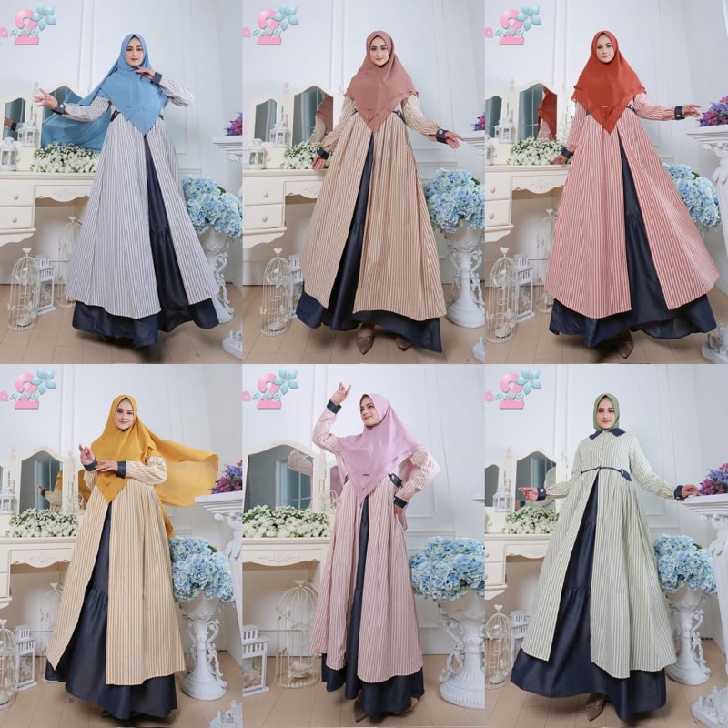 Vanka CASUAL HAWWA AIWA, ORIGINAL AIWA HAWWA, ORIGINAL BRANDED GAMIS ...