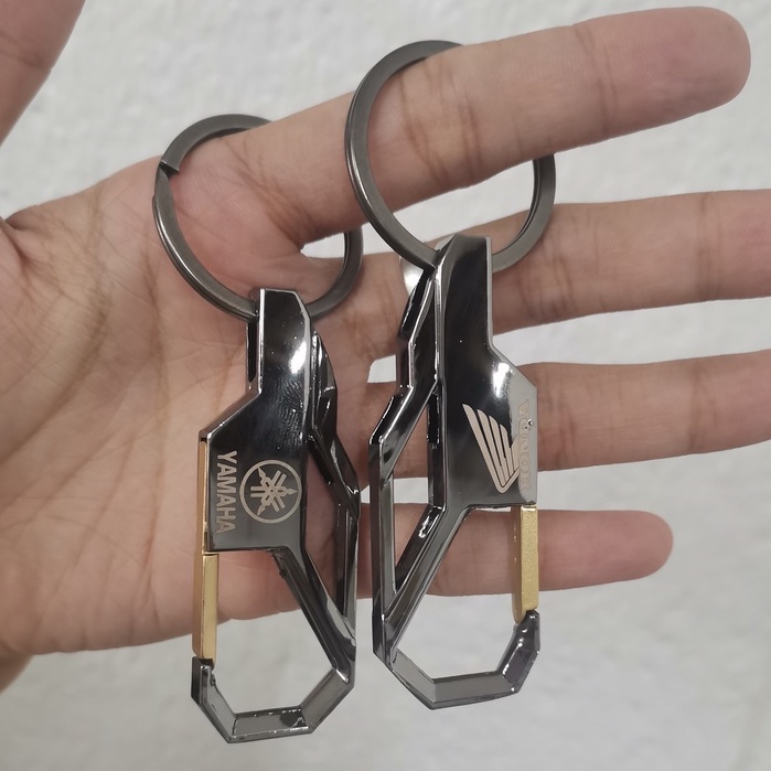 Stainless Steel Keychain Motorcycle Car Logo Key Holder Anti Rust Key ...