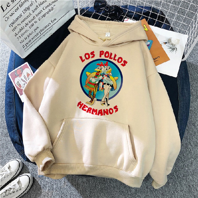 los pollos hermanos hoodies male manga Ulzzang men clothing hip hop ...