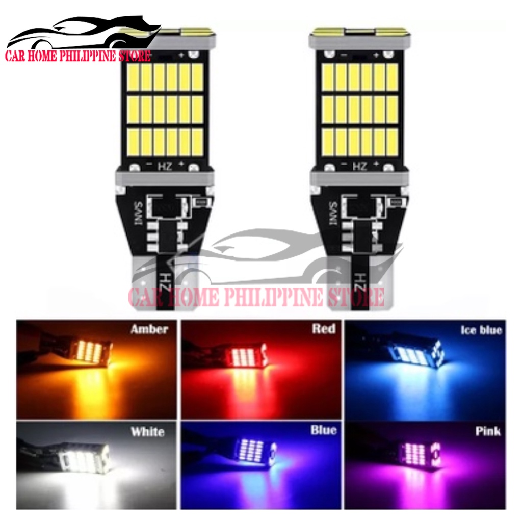 Highlight T15 Led Reverse Light W16W Led Highlight Car Reverse Light ...