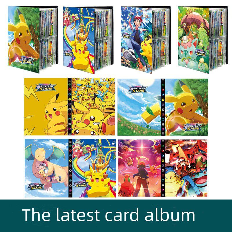 New PokéMon Trading Card Album Collection Book Folder Holder Display ...
