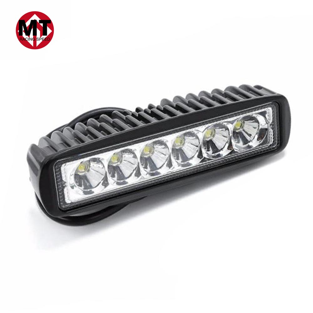 MT Motorcycle 6 LED Bar Headlight Motor Light Iron | Shopee Philippines