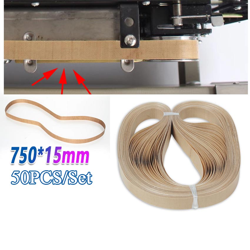 50Pcs FR900 Automatic Sealing Machine Belt Plastic Sealer Strip Band ...