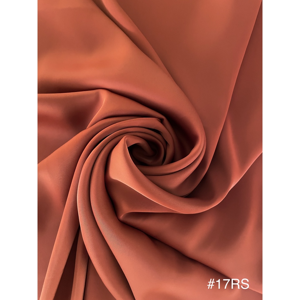 KOREAN LUXURY SILK FLOWY FABRIC / TELA 60" FOR GOWNS DRESS TOPS PANTS ...