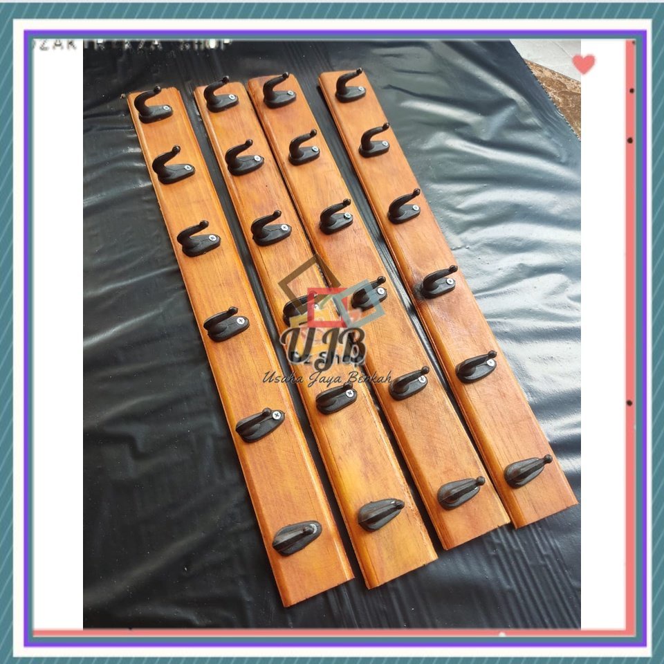 KAYU GANTUNGAN Wooden Hangers/Clothes Hangers/Clothes Hangers ...