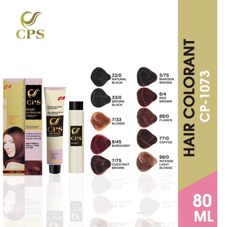 CPS HAIR COLOR WITH OXIDIZER 80 ML | Shopee Philippines