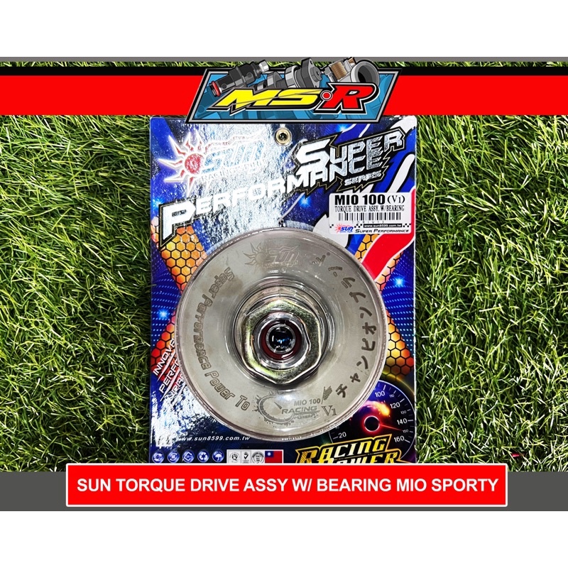 SUN TORQUE DRIVE ASSY MIO SPORTY V3 (STEEL) | Shopee Philippines
