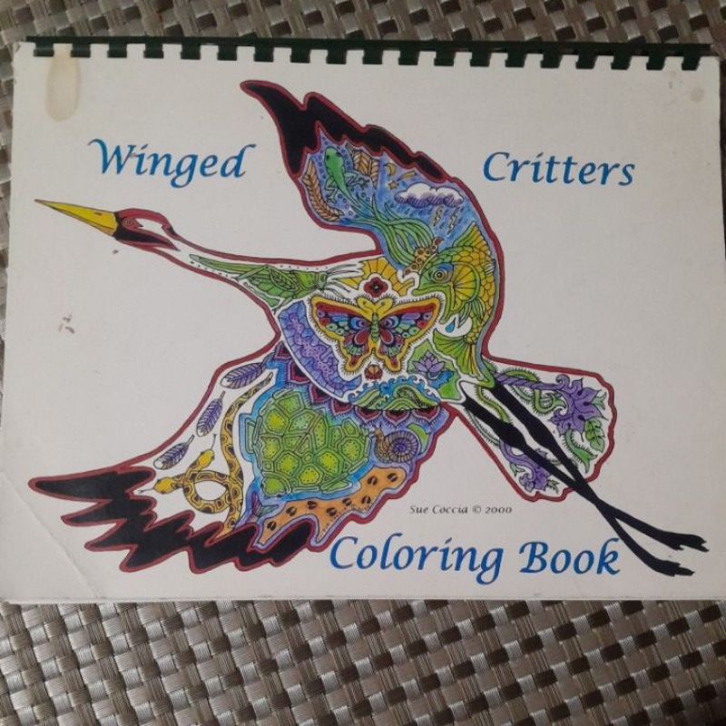 Winged Critters Coloring Book | Shopee Philippines