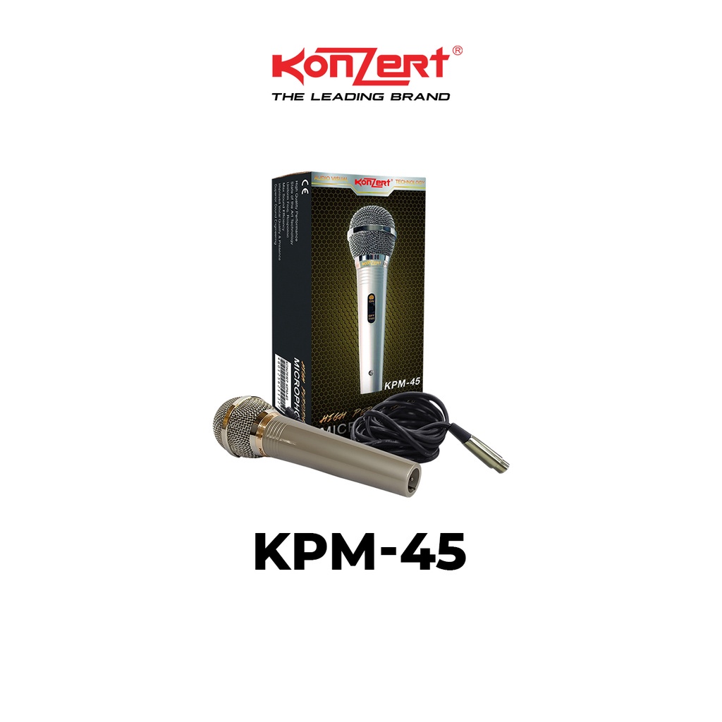 Konzert KPM-45 Wired Microphone ( 8 m ) | Shopee Philippines