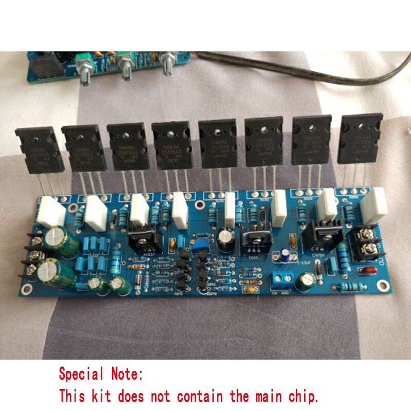 （Without main chip）Diy Kits Upgraded Version Mono 400W Power Amplifier ...