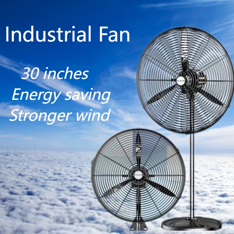 Industrial Fan Standard Electric Fan Stand Fan 30 Inches Big Wind ...