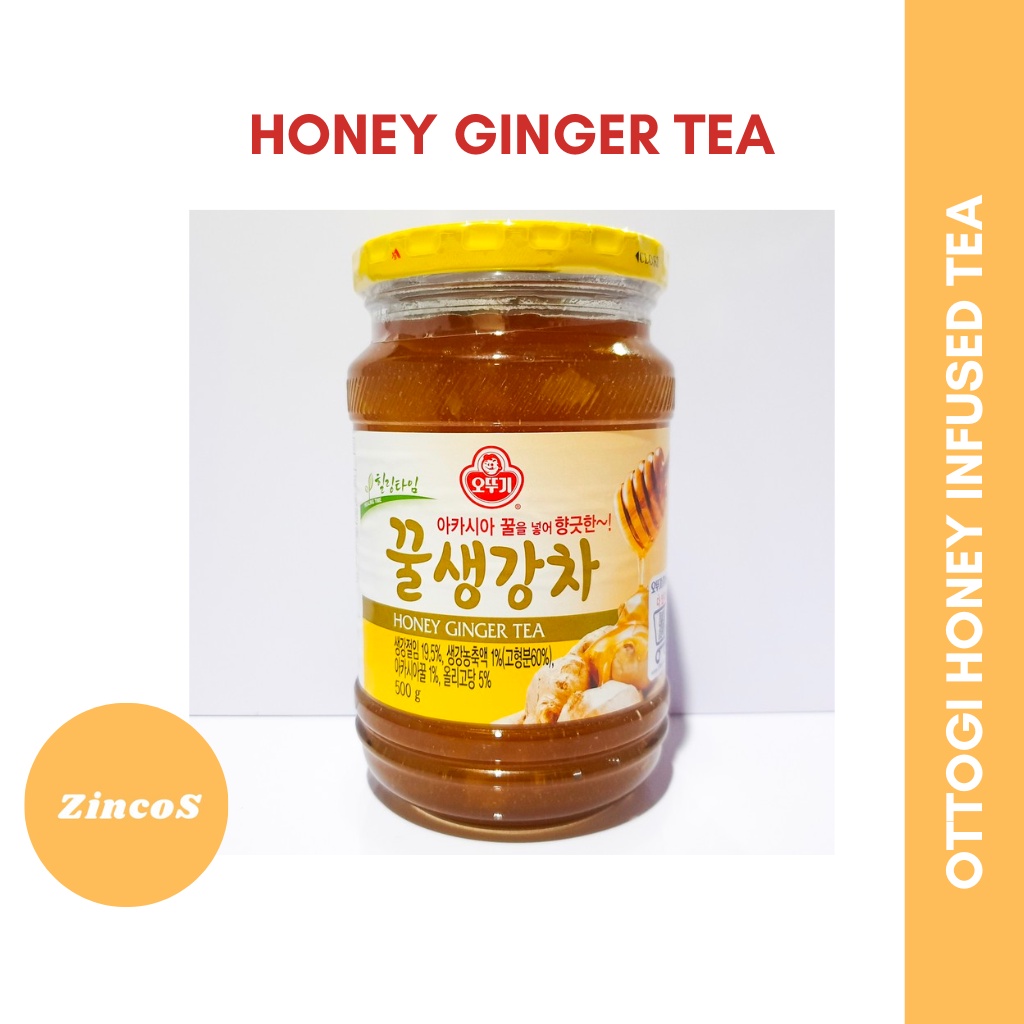 Korean Honey Ginger Tea and Honey Citron Tea - 500g | Shopee Philippines