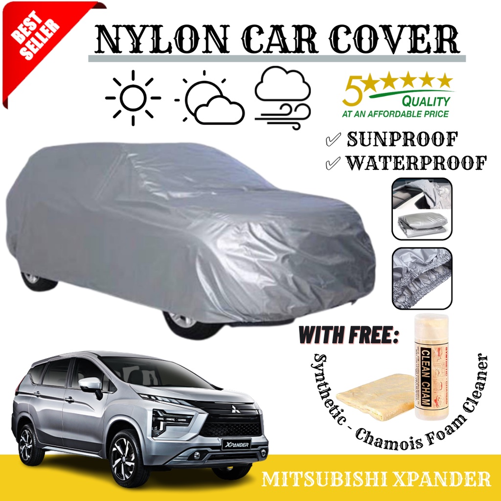 MITSUBISHI XPANDER CAR COVER NYLON | WATERPROOF | HIGH QUALITY | WITH ...