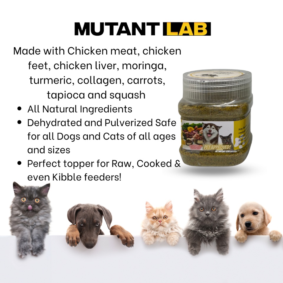 HEALTHY CHICKEN TOPPERS BY MUTANT LAB WITH HERBS AND VEGGIES+ BEST FOR PICKY EATERS | Shopee ...