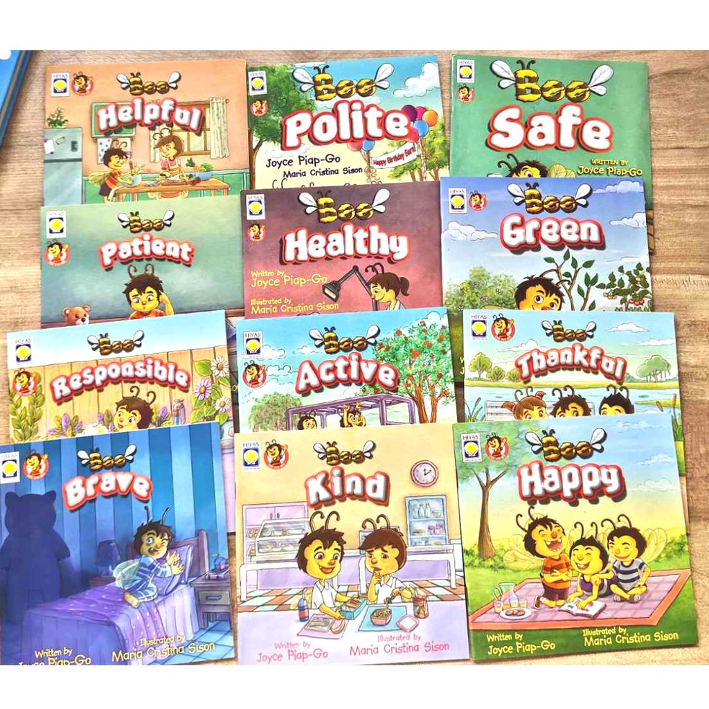 Dee the Bee MINI THIN BOOKS (singles) teaching values books - Bee ...