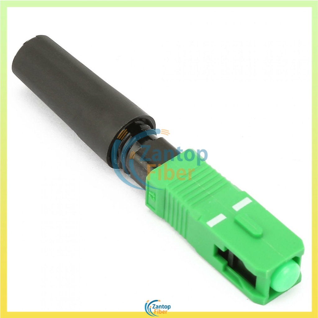 10PCS SC/APC FTTH Fast Connector SC Connector Fiber Optic Fast Quick ...