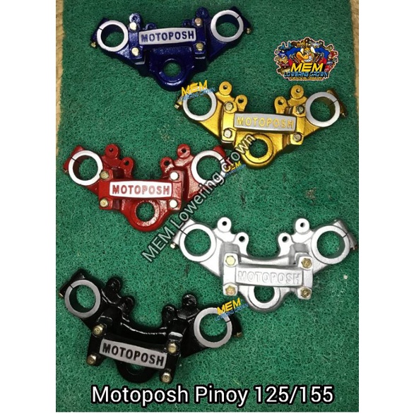 Motoposh Pinoy 125/155 lowering crown/butterfly | Shopee Philippines