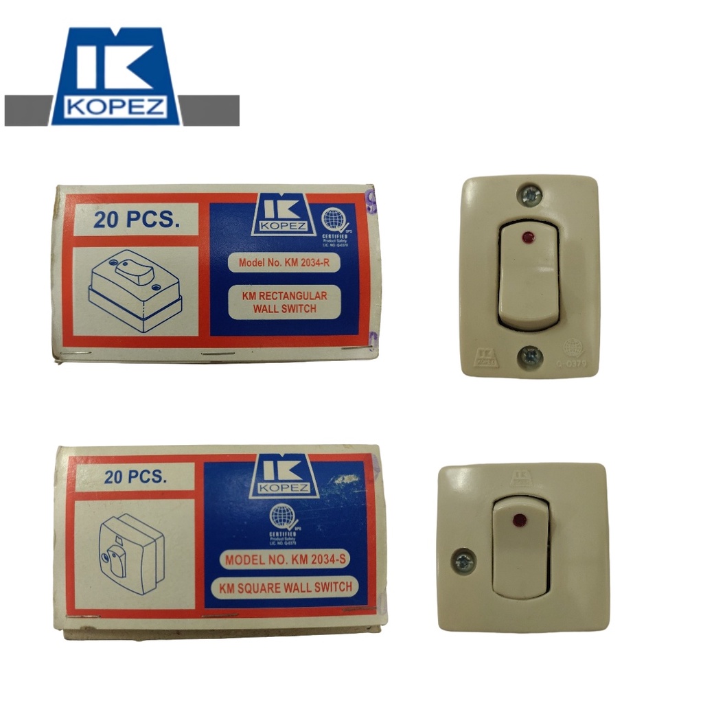 KOPEZ SWITCH (Square/Rectangular) | Shopee Philippines