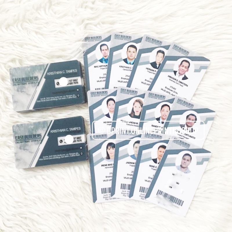 PVC ID, PVC TAGS (Print Only /Pc) | Shopee Philippines