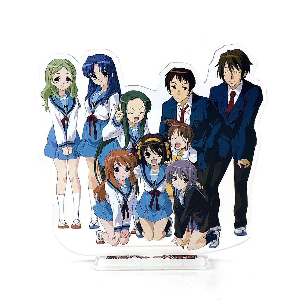 Suzumiya Haruhi Series Kyon Nagato Yuki Tsuruya Asakura Ryouko Kyon's ...