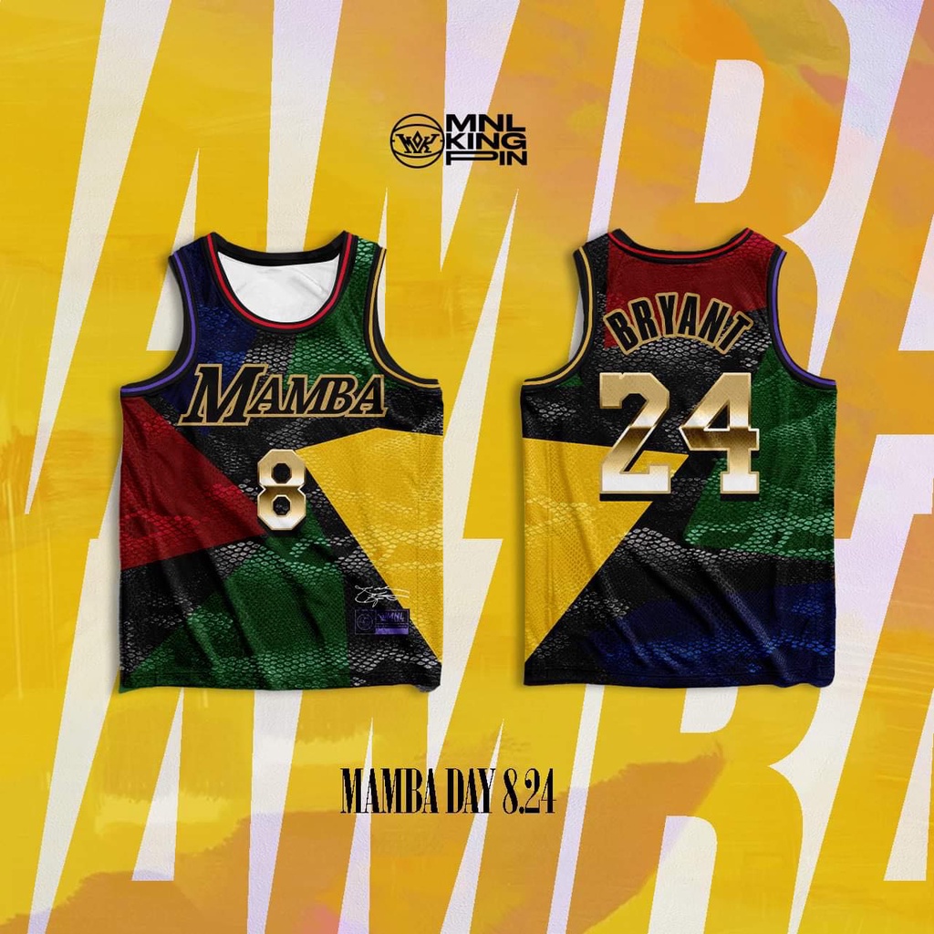 Kobe Bryant Mamba Day Colorway Jersey | Shopee Philippines