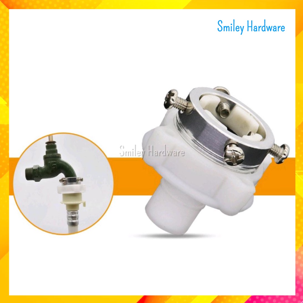 Washing Machine Inlet Hose Connector Screw Type Bib Tap Adaptor ...