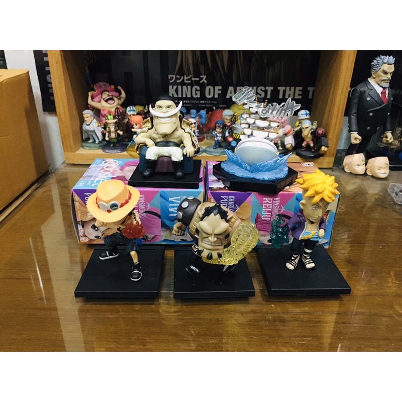 (Raffle) Authentic 1 Group Whitebeard 5 Figures (S Jos Mustache White ...
