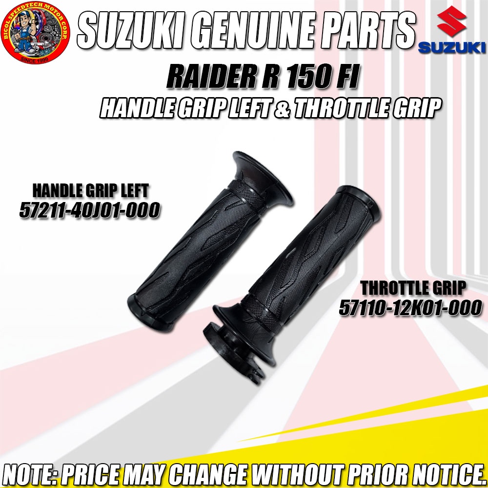 RAIDER R 150 Fi HANDLE GRIP THROTTLE GRIP (SGP) (Gen: 57211-40J01-000/ ...