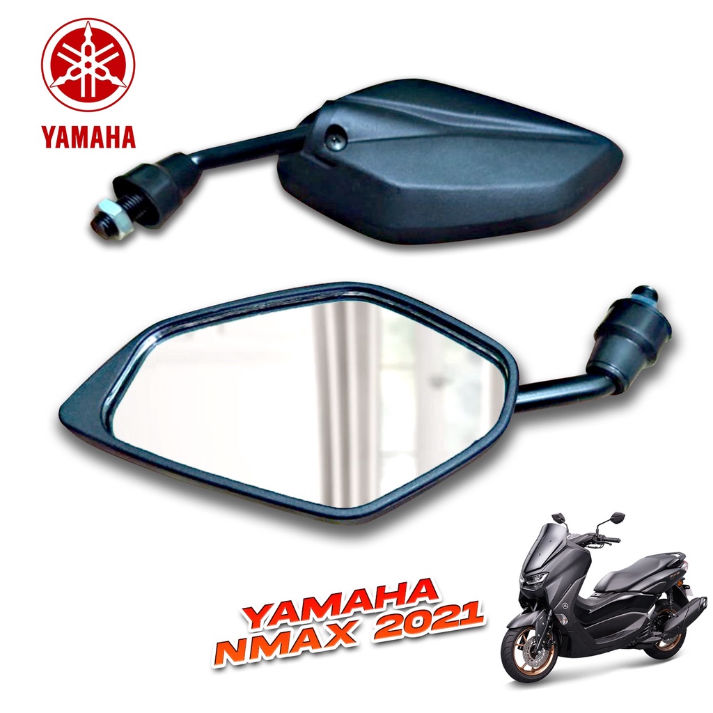 YAMAHA NMAX 2021 | Motorcycle Side Mirror Short Stem | COD | Shopee ...