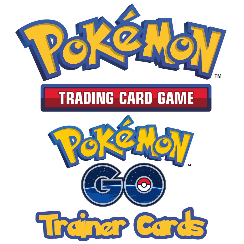 Pokemon TCG - Pokemon GO (Trainer/Special Energy Cards) | Shopee ...